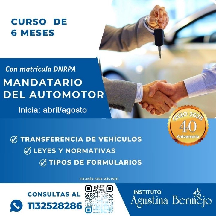 Mandatario Automotor - Instituto Agustina Bermejo